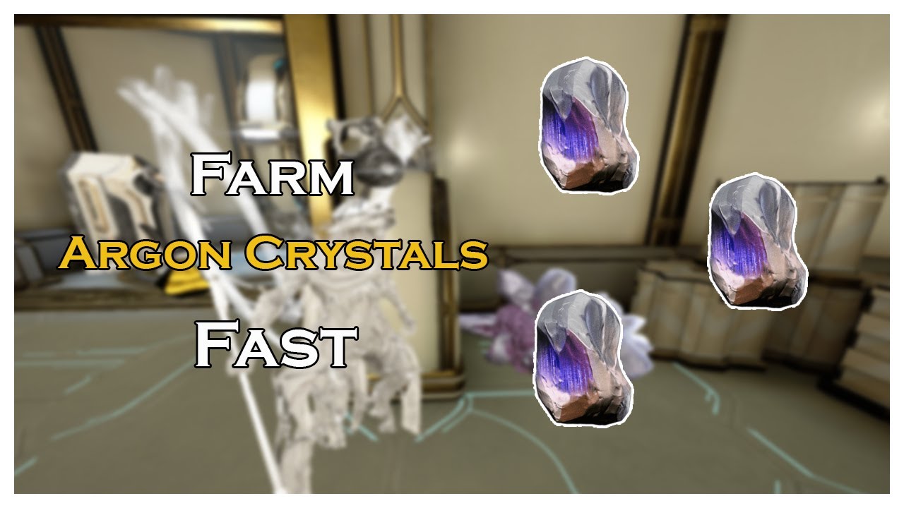 how to farm ARGON CRYSTALS in 2026 warframe... - YouTube