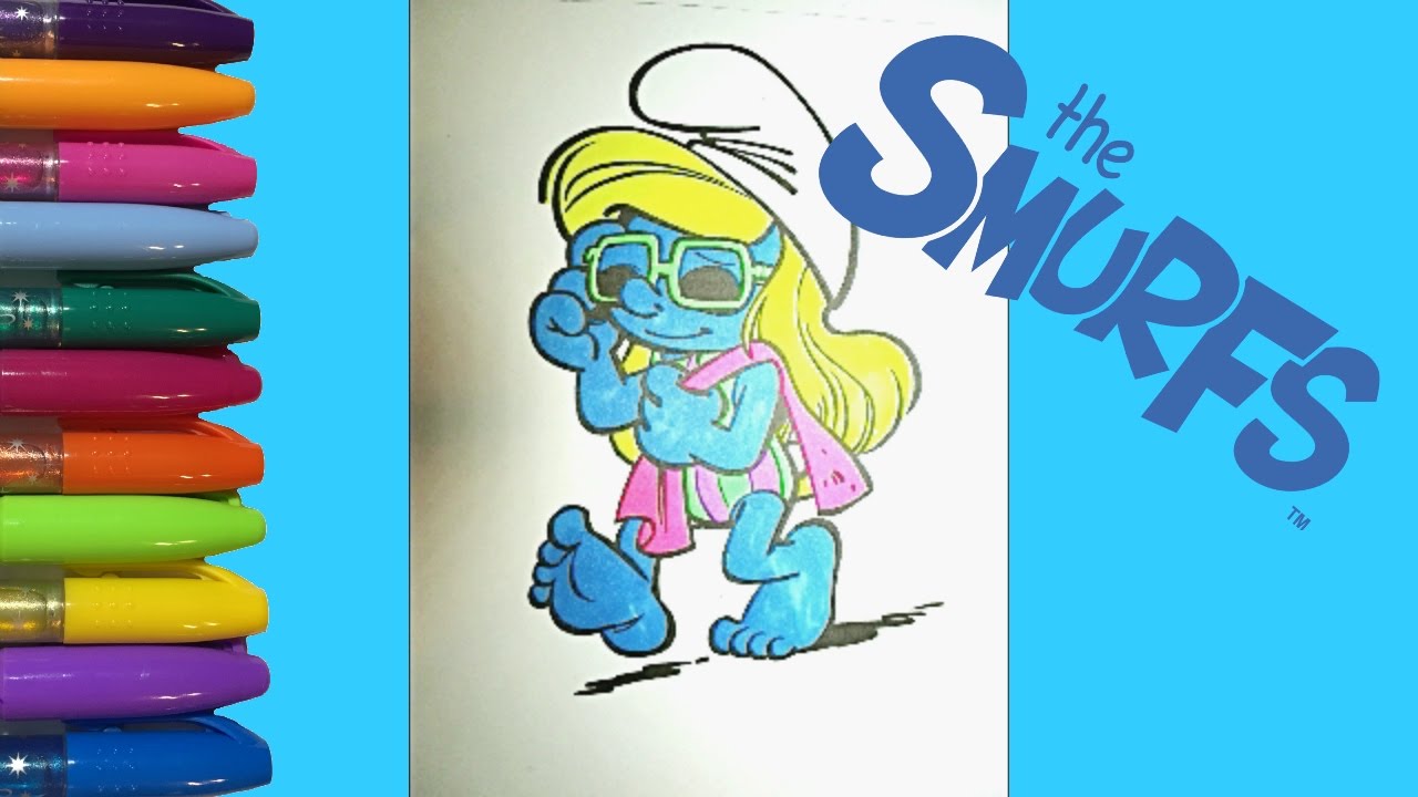 SMURFS | SMURFETTE FUN IN THE SUN - YouTube