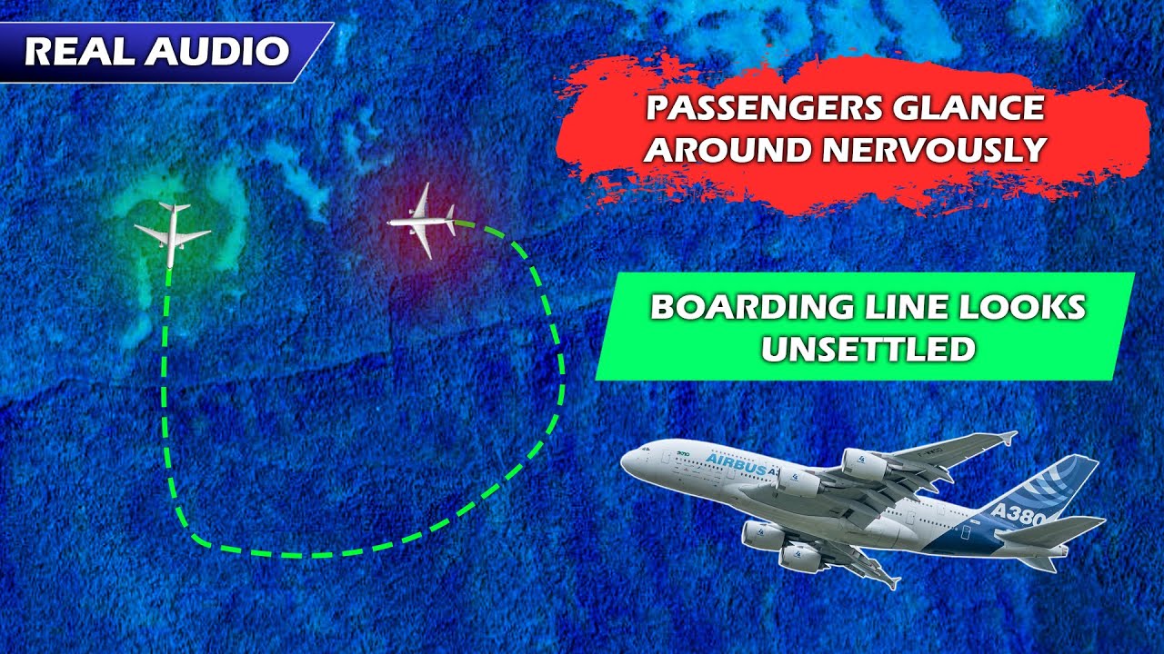 Passengers glance around nervously | REAL ATC - YouTube