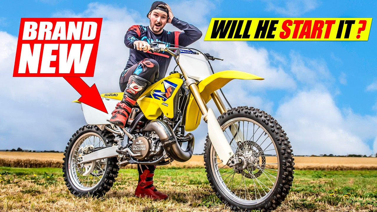Starting a BRAND NEW 18-Year-Old 2 Stroke for the FIRST Time! - YouTube