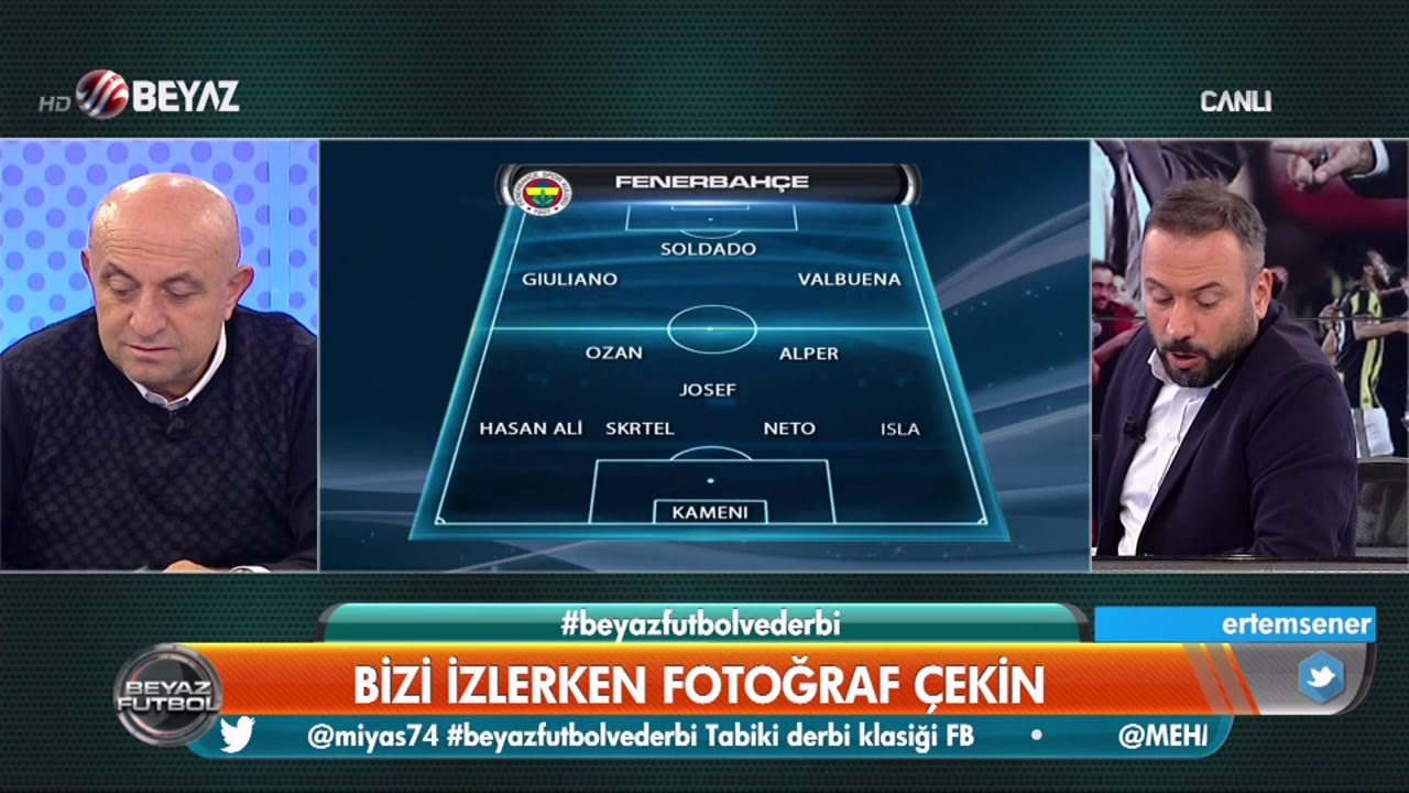 Beyaz Futbol 21 Ekim 2017 Kısım 3/5 - Beyaz TV - YouTube