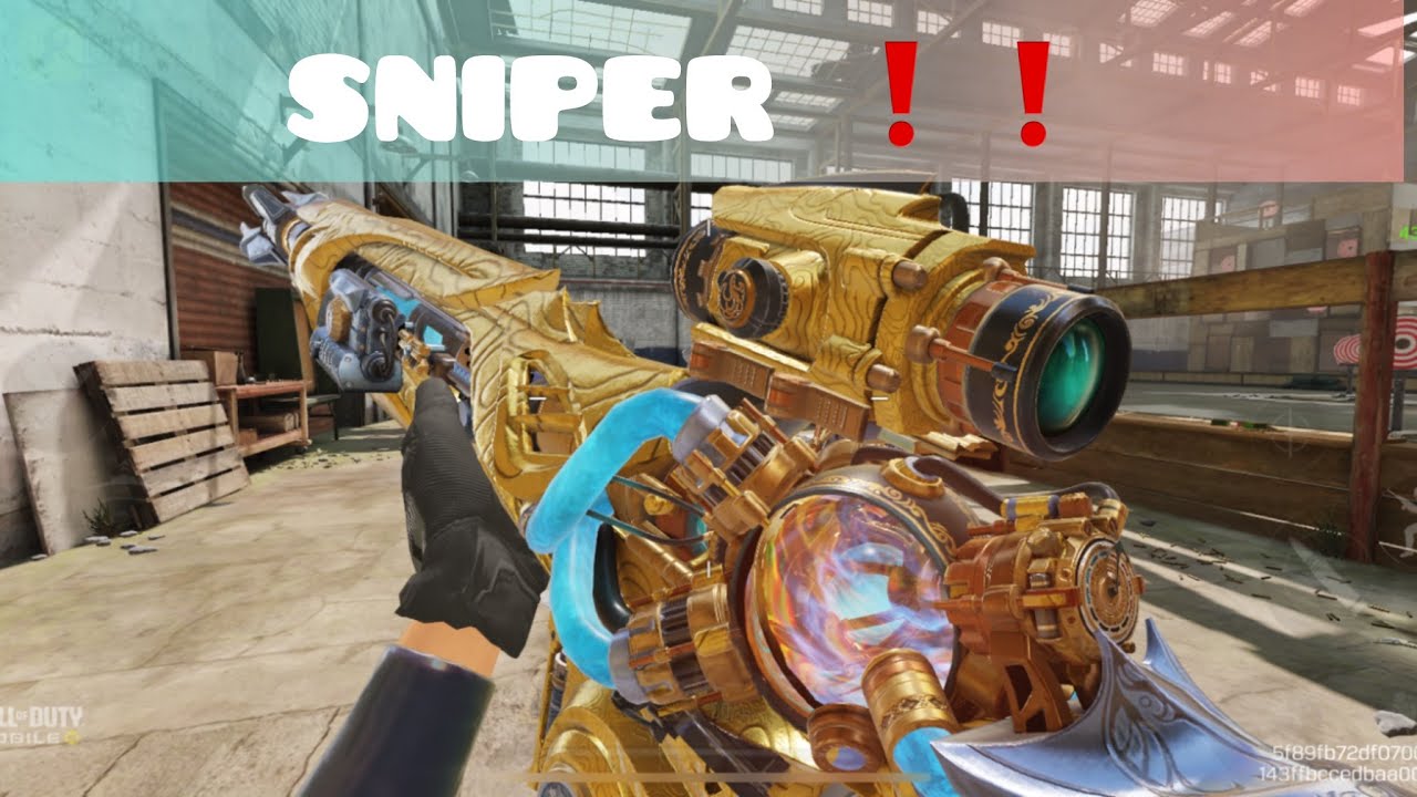HOW TO USE CALL OF DUTY MOBILE SNIPER !! - YouTube