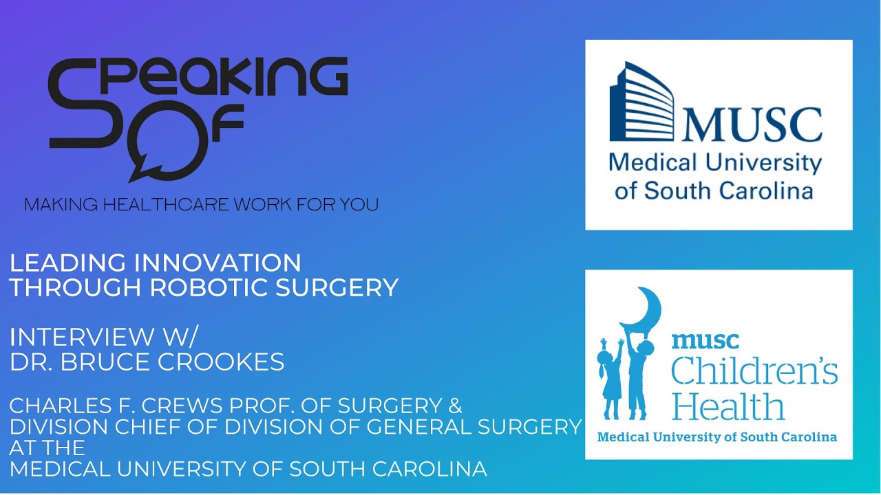 Leading Innovation Through Robotic Surgery - Interview w/ Dr. Bruce ...