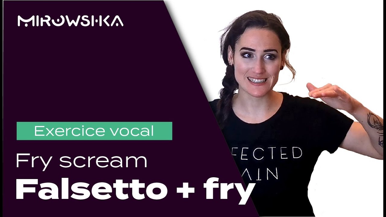 Exercice vocal - Fry scream : Falsetto + fry - YouTube