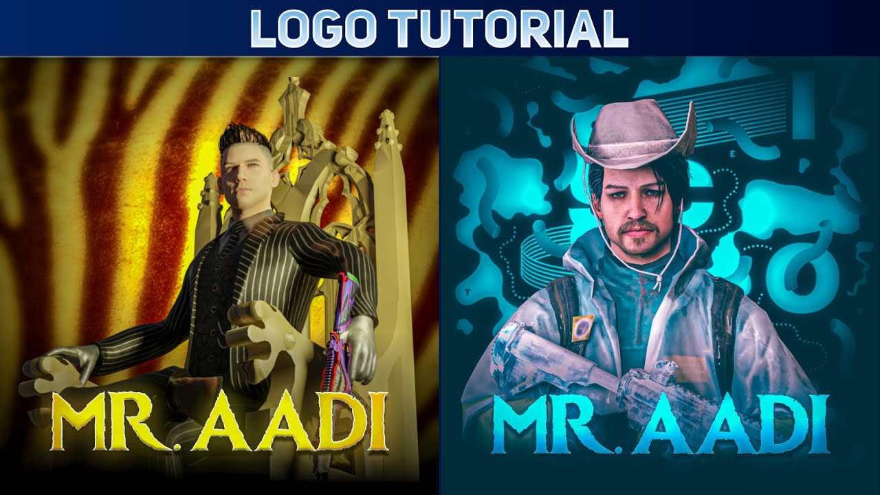 Make This Amazing 3d Logo For Gaming Channel | How to Make 3d BGMI Logo ...