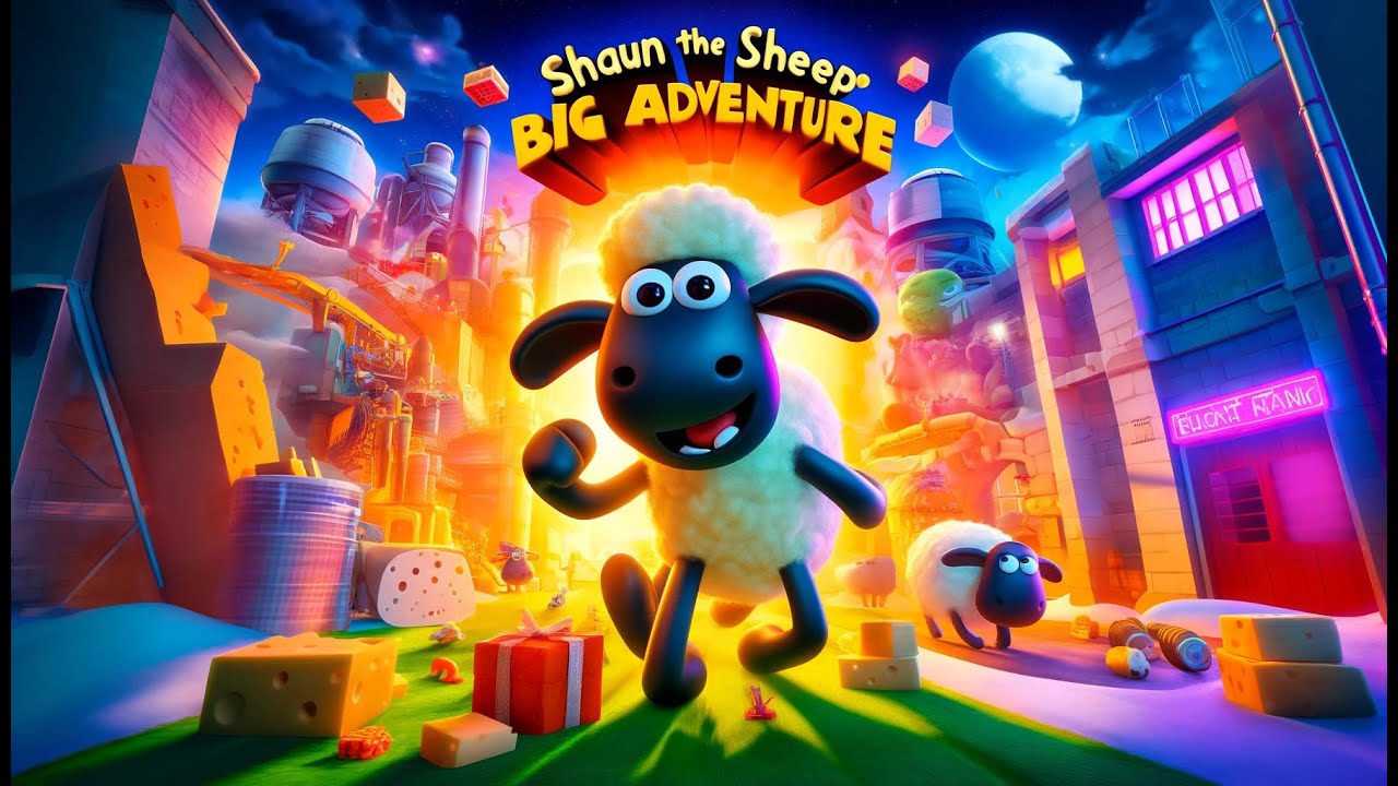 🐑 Shaun the Sheep’s Big Adventure! 🚀 | Kids Animated Story - YouTube