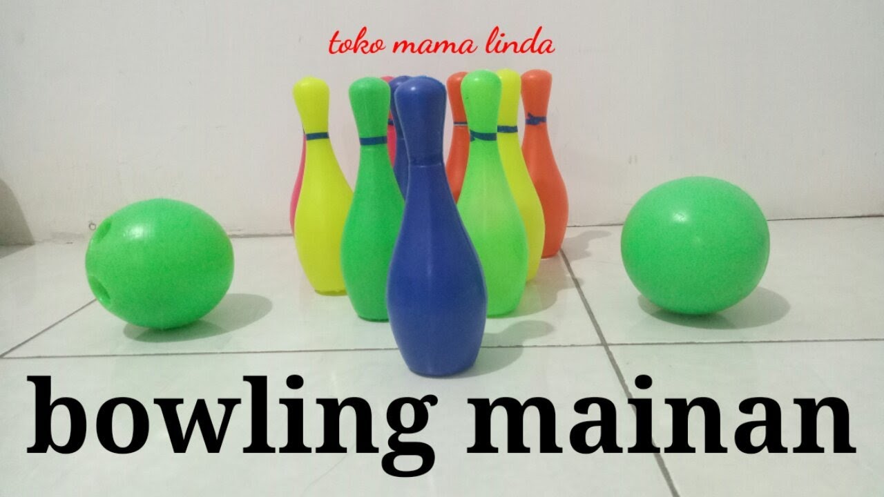 mainan bowling anak. bowling mainan anak. unboxing mainan anak bowling ...