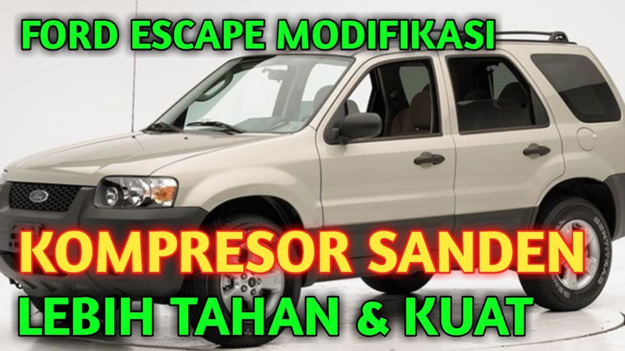 Cara Servis dan Modifikasi Kompresor AC Mobil Ford Escape. Servis ...