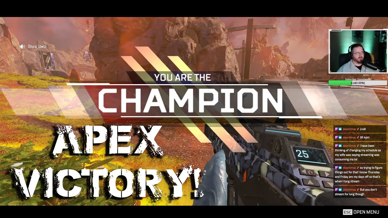 APEX LEGENDS - LIVE STREAM VICTORY! - YouTube