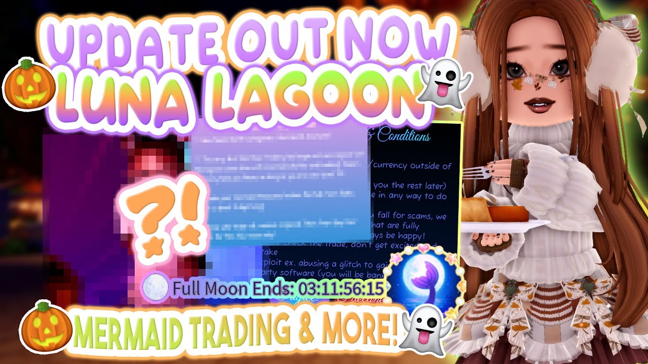 🎃UPDATE OUT NOW🧜‍♀️ EVERYTHING YOU NEED TO KNOW ABOUT 🌊LUNA LAGOON🌙 ...
