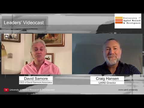 Dr. David Samore UARD interview for Masters in Education in Jakarta ...