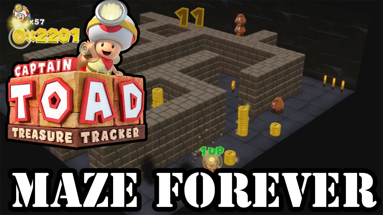 Bonus: Maze Forever - Captain Toad Treasure Tracker - YouTube