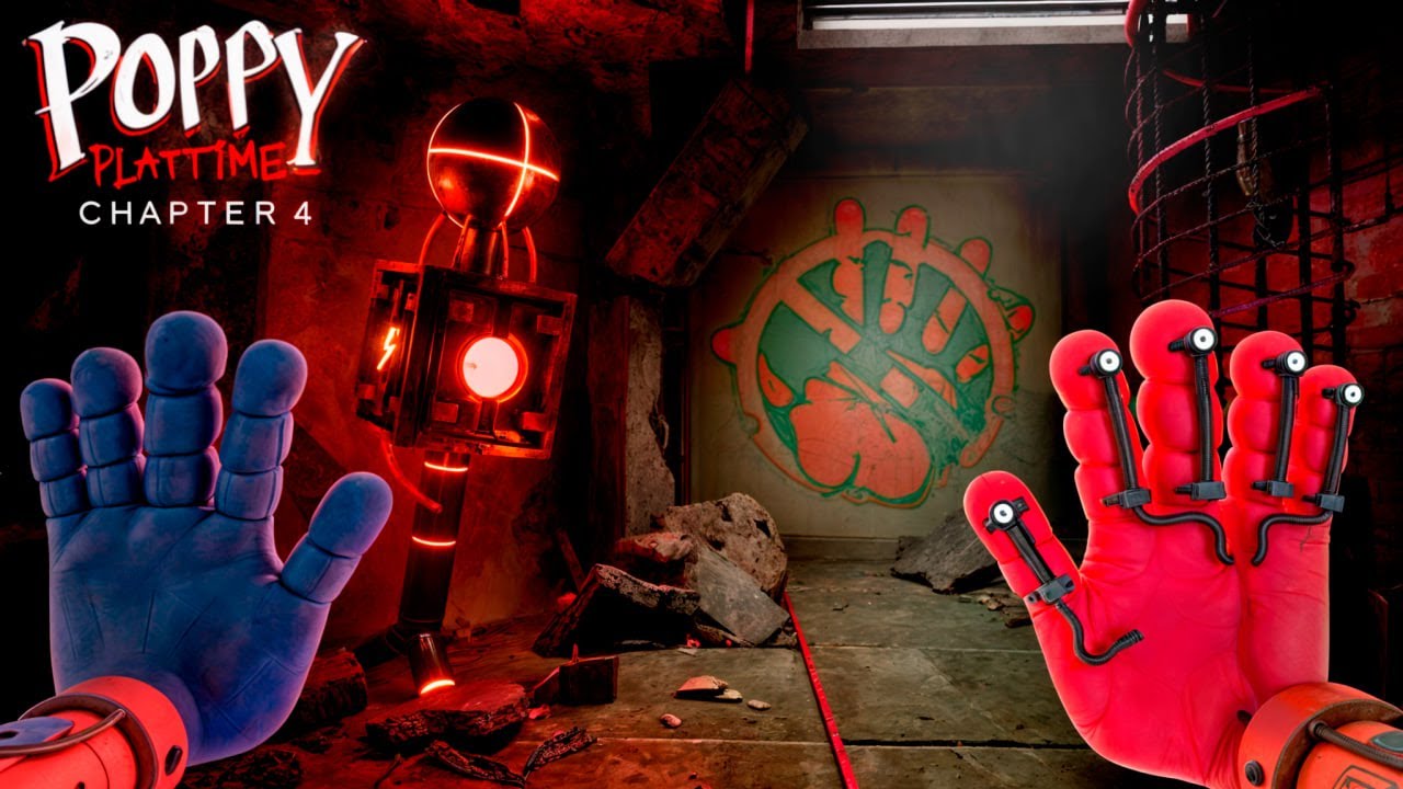 Poppy Playtime: Chapter 4 - I Found NEW Du-Hand! - YouTube