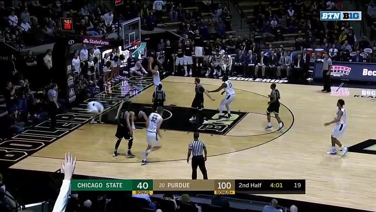 Tommy Luce No-Look Pass vs. Chicago State - YouTube