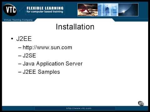 Lesson7 Installation | JAVA J2EE Tutorials - YouTube
