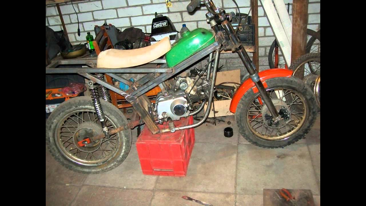 Самодельный Мотоцикл часть1/Homemade Motorcycle part1 - YouTube
