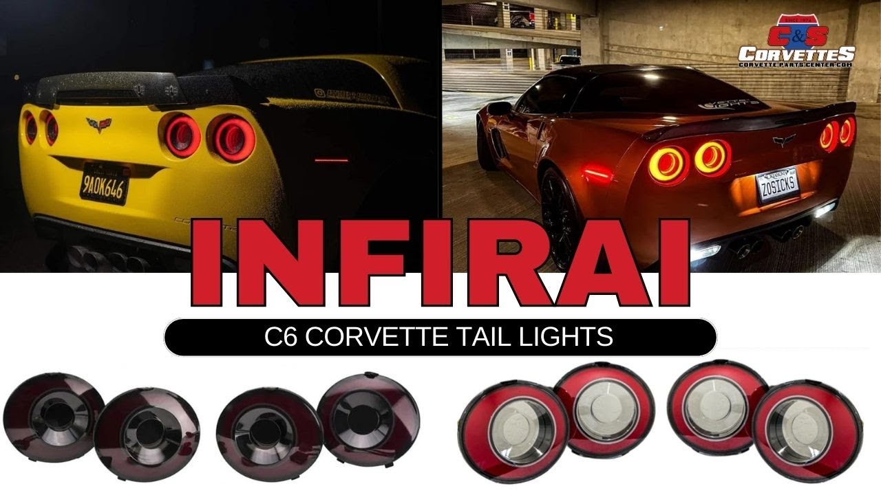 InfiRai LED tail lights for C6 Corvettes 🚨New Product 🚨 - YouTube