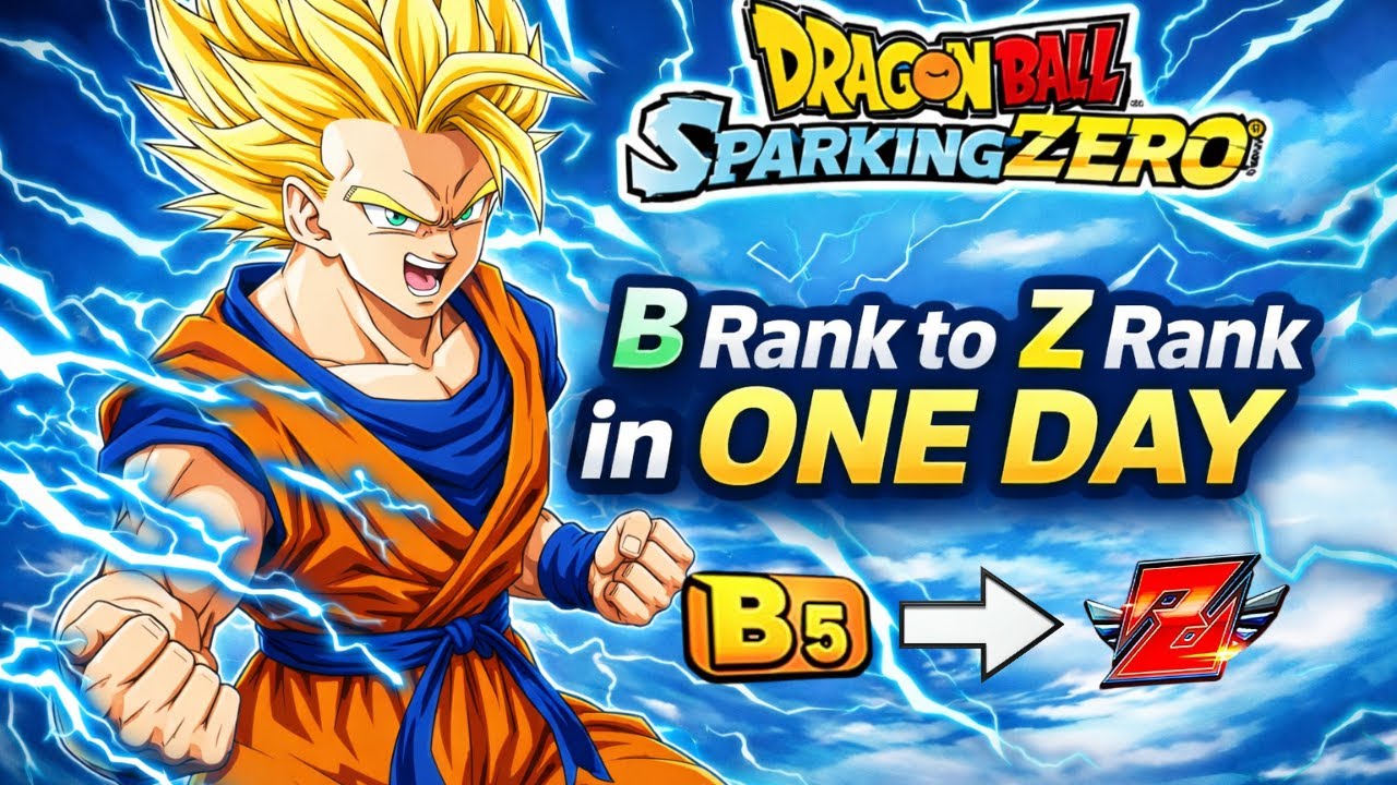 B Rank to Z Rank in ONE Stream | 89% Win Rate | Sparking Zero - YouTube