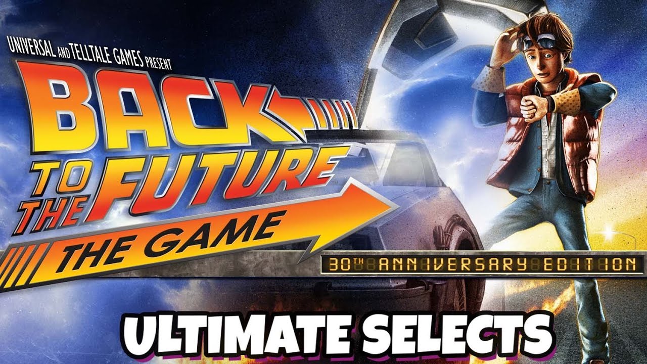 Back to the Future Part 1 Going back in Time (PS5) Ultimate Selects ...