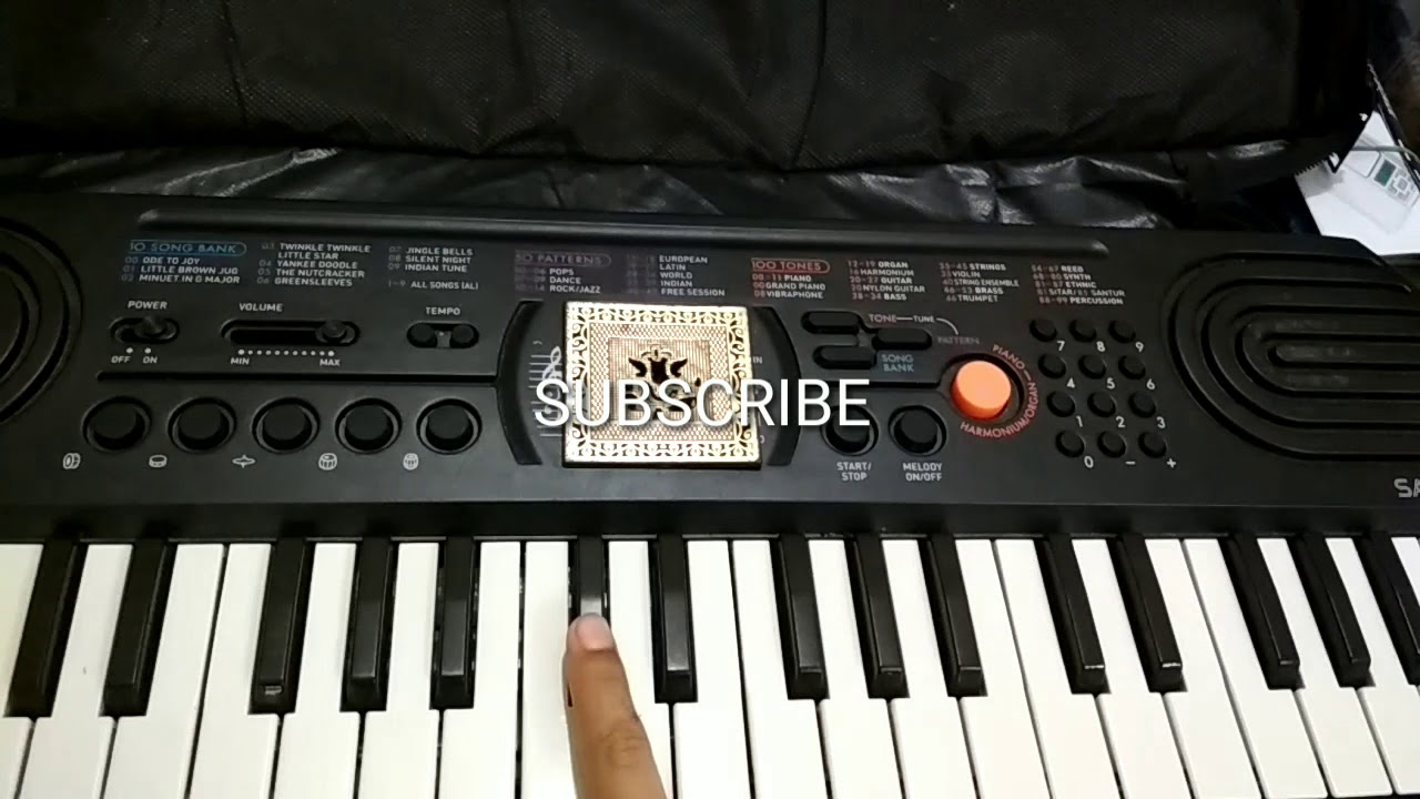 SA RE GA MA FOR BEGINNERS ON PIANO TUTORIAL - YouTube