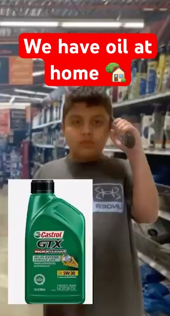 We Have Oil At Home 🏡 #shorts #miahmooooo - YouTube