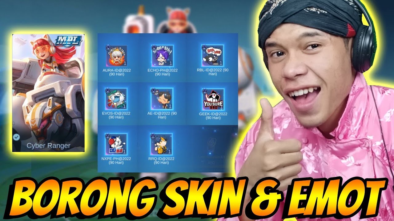 Borong Skin Dan Battle Emot Terbaru Mobile Legends !!! - YouTube