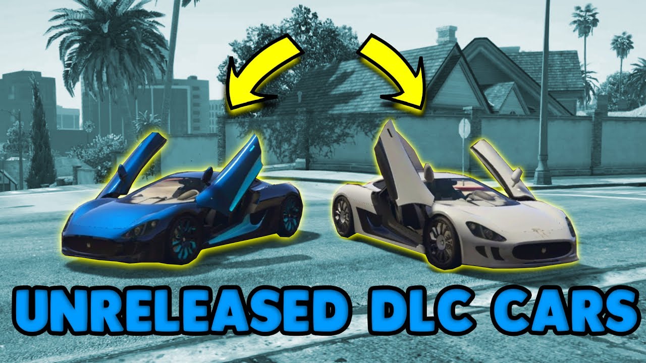 GTA 5 ONLINE-(NEW)PATCH 1.40 UNRELEASED CARS - YouTube