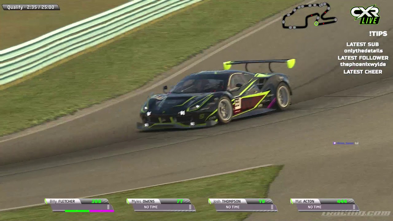 CXR Racing - US GT3 Championship - Round 8! - YouTube
