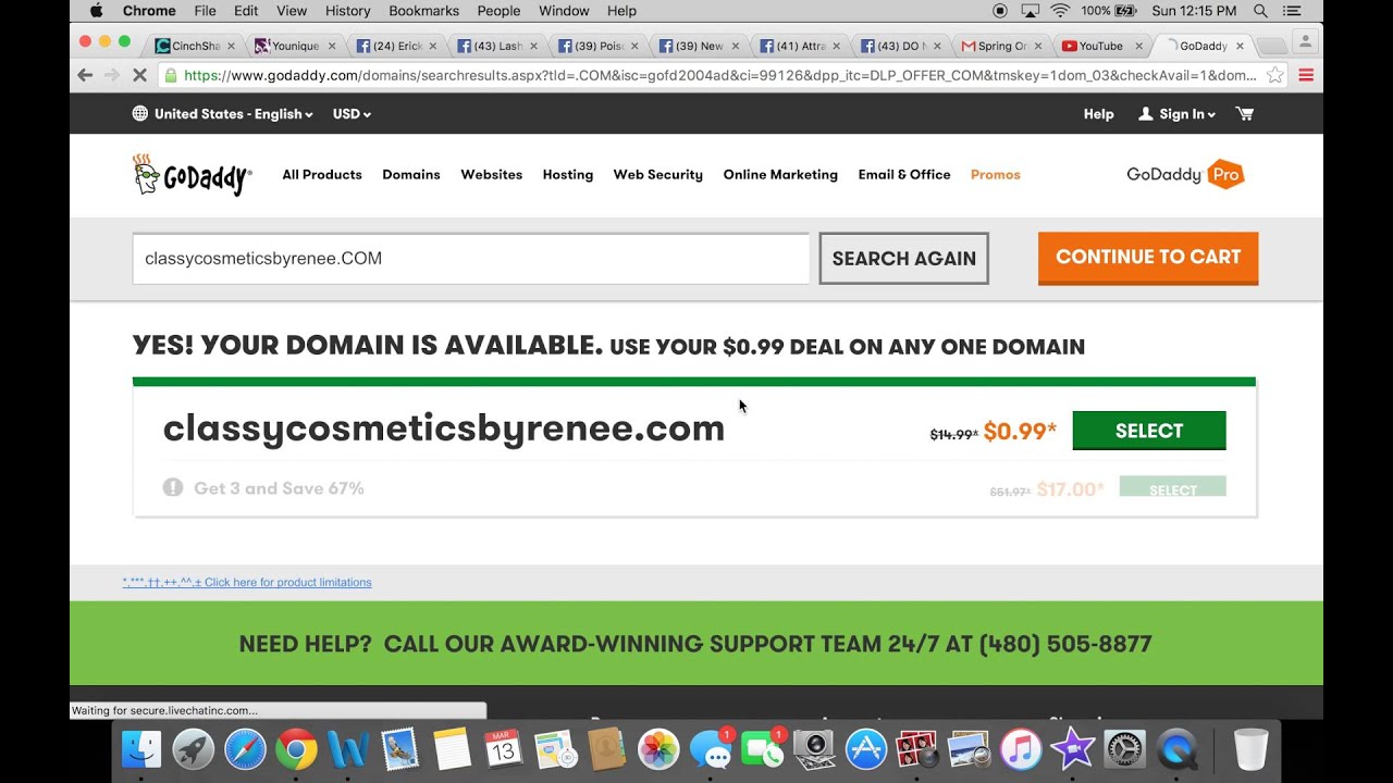 Domains Youtube