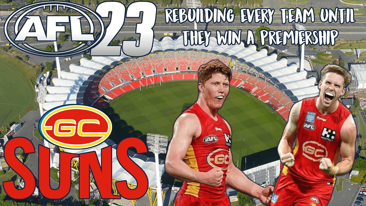Rebuilding Every Team In AFL 23 Until They Win A Premiership | Gold ...