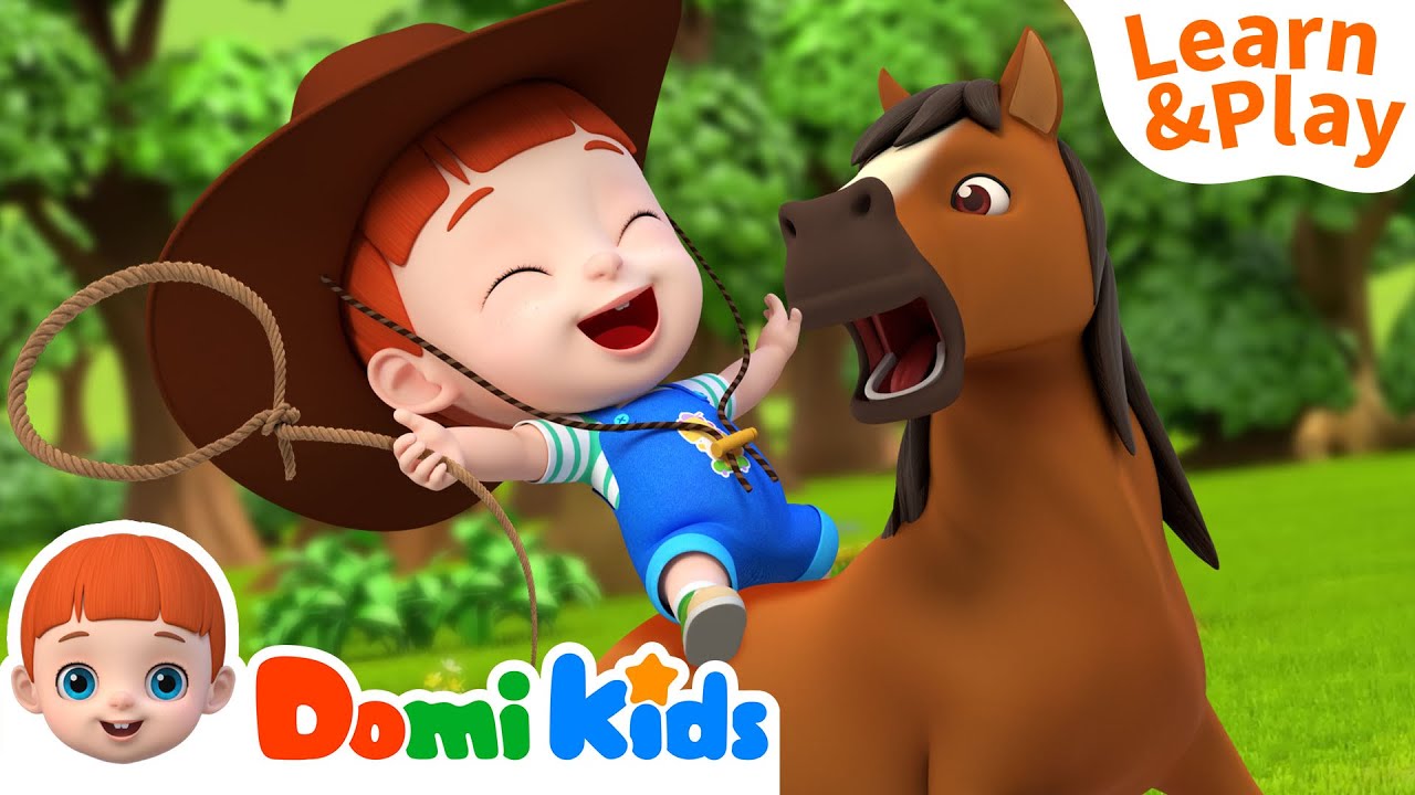 Let's Learn About Animals With Domi Kids! | Kids Cartoons - Educational ...