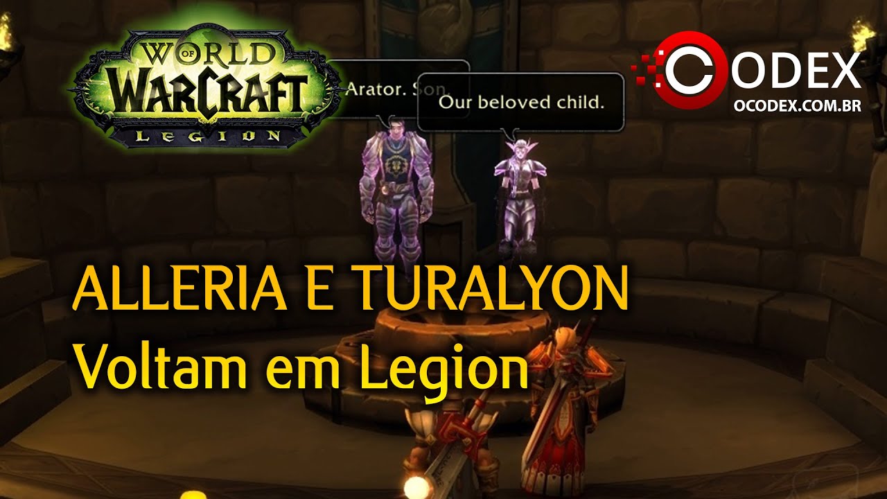 Warcraft Legion - A Volta de Alleria e Turalyon - YouTube