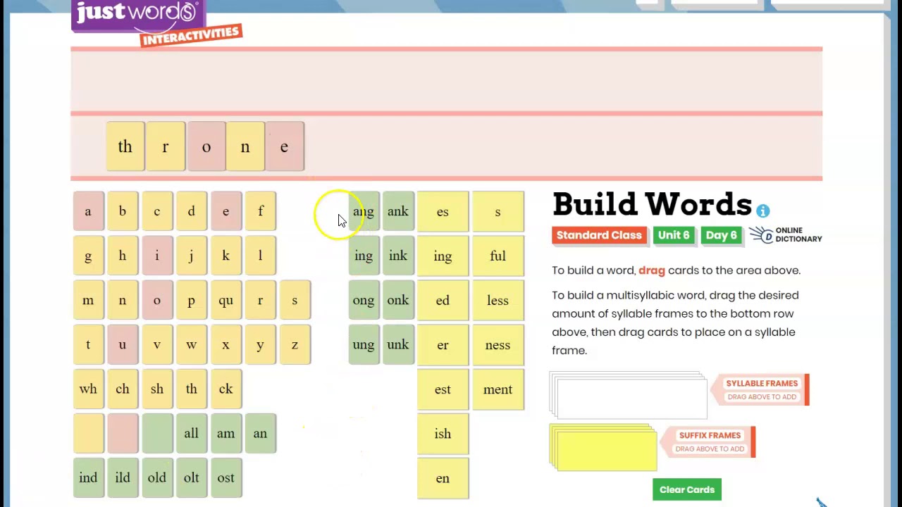 Fundations unit 6 day 5 - YouTube