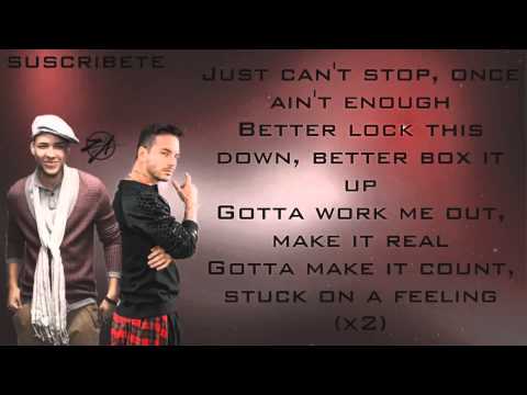 J balvin Ft Prince Royce - Stuck On a Feeling ( Vídeo letra ) 2015