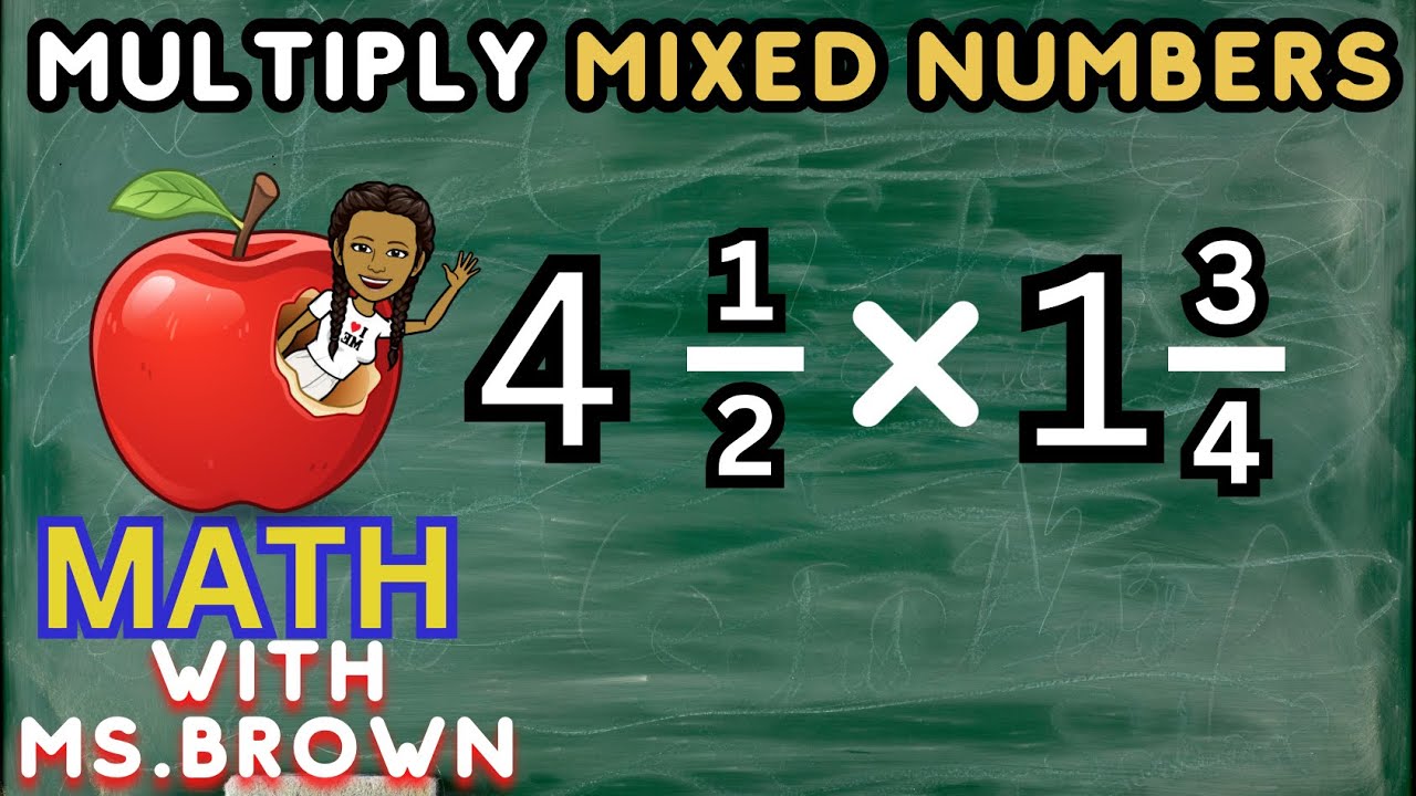 MULTIPLY MIXED NUMBERS GRADE 5 8 YouTube multiply-mixed-numbers-grade-5-8-youtube