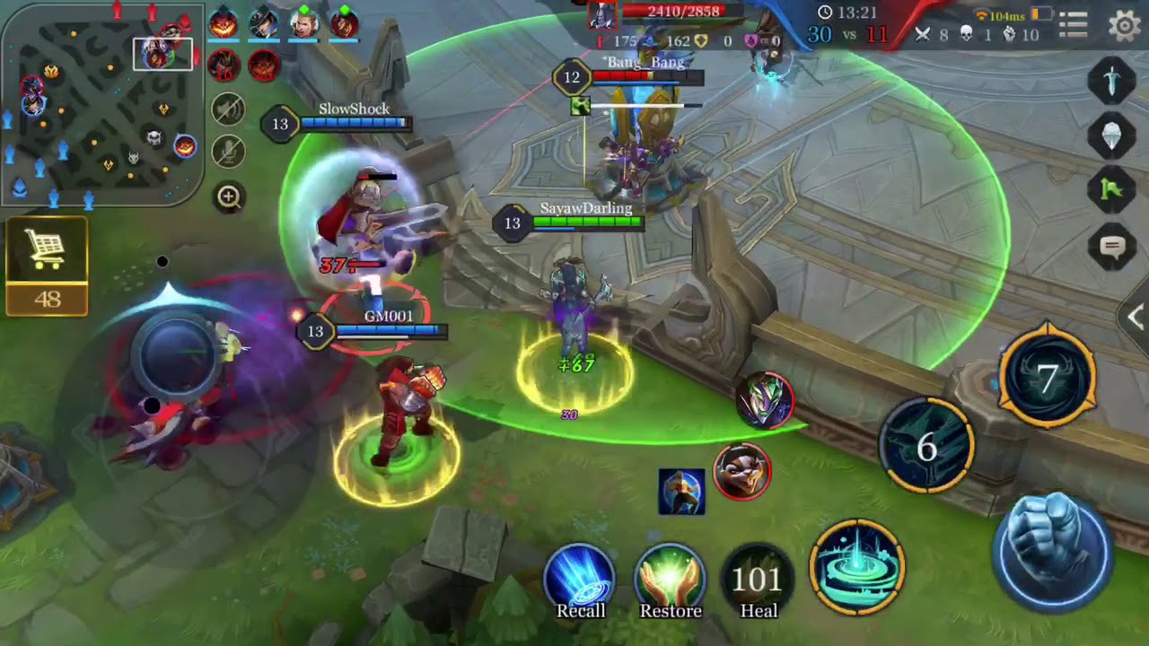 Panya Support AOV - YouTube