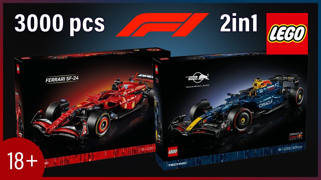 All LEGO Technic 2025 March 18+ only sets (2in1)[3000 pcs] Speed Build ...