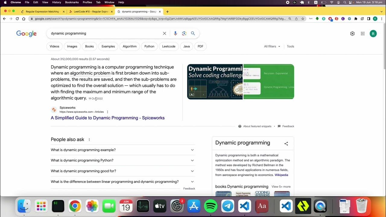 Solving Regular Expression Matching In Javascript On Leetcode Dynamic Programming Youtube