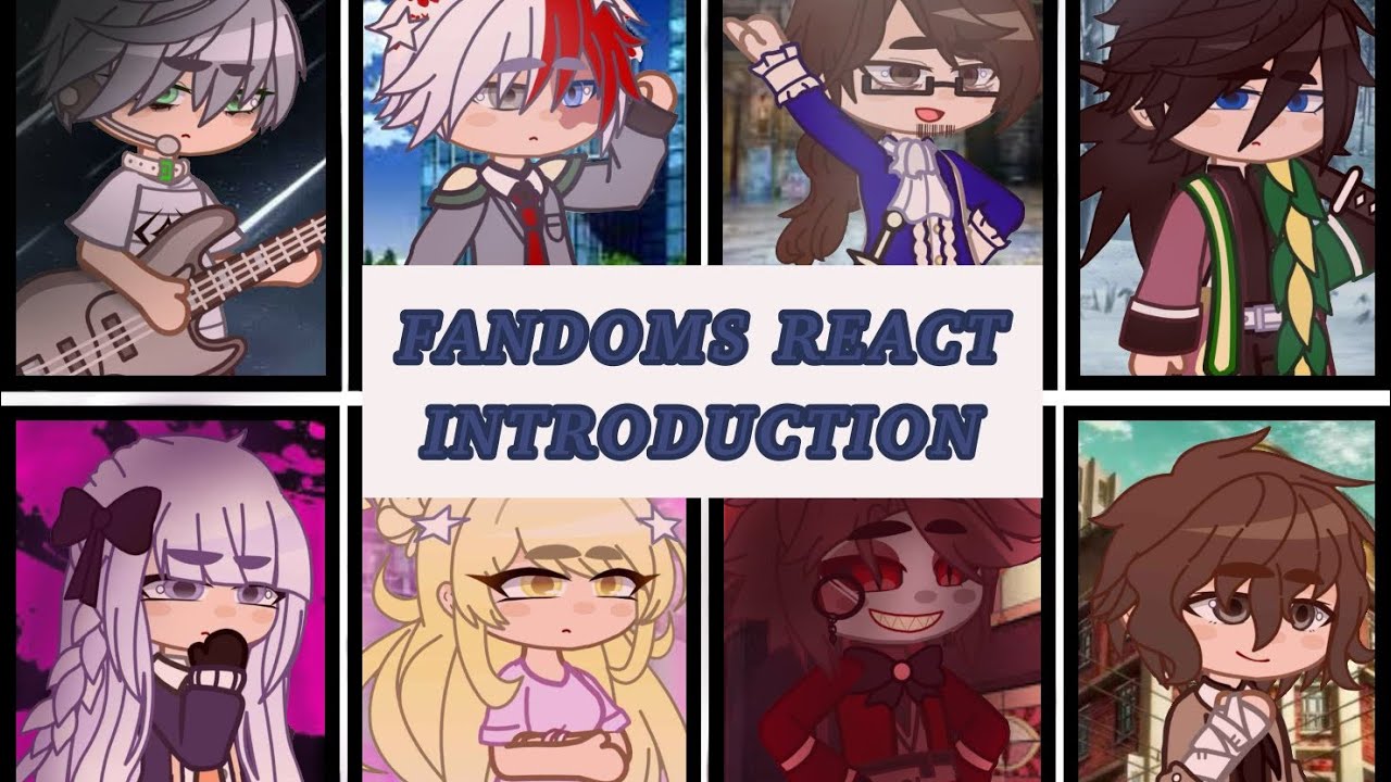 FANDOMS REACT | INTRODUCTION | SET TO 2X SPEED - YouTube