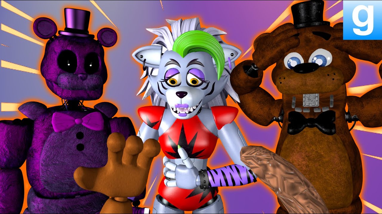 GMOD FNAF|Freddy And Roxy Have Kids! - YouTube