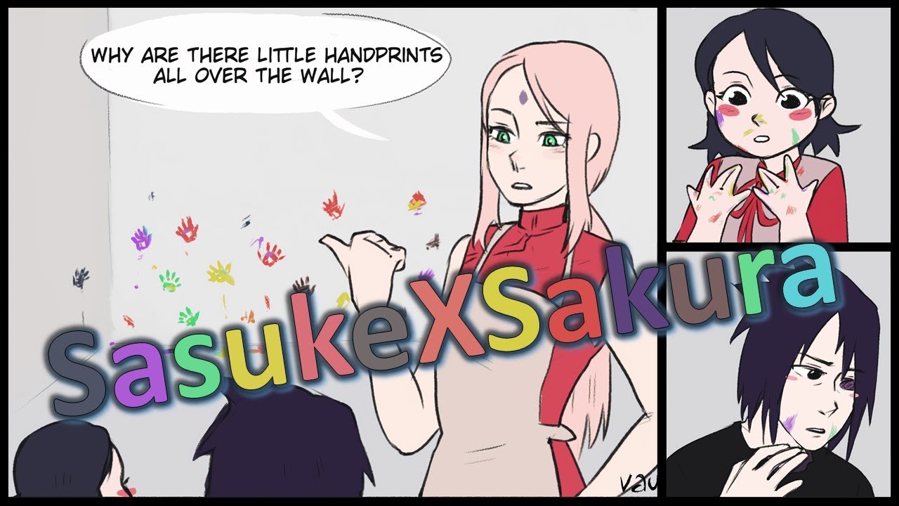 Little Handprints - Sakura, Sasuke and Sarada [SasuSakuSara] Doujinshi ...