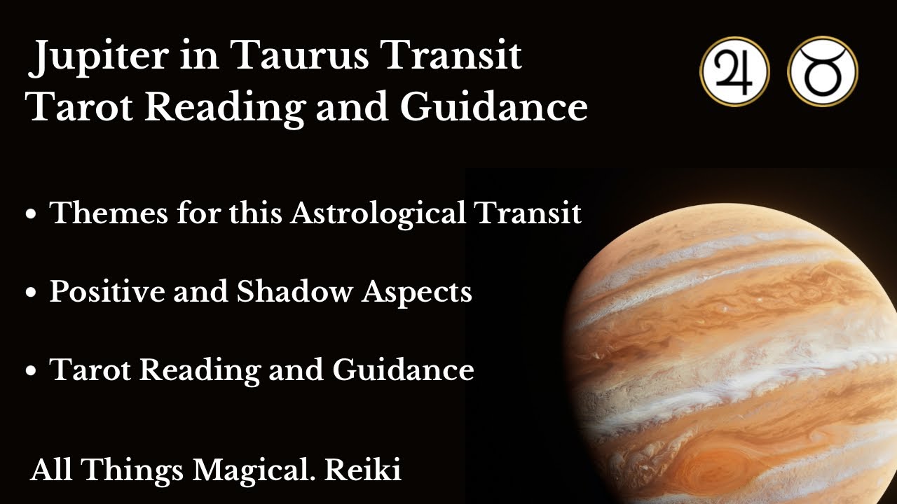 Jupiter in Taurus Transit ♉️ - YouTube