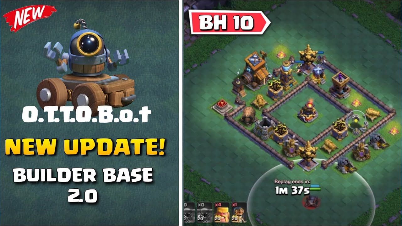 New Update Builder Base 2.0 - Builder hall 10, New Troops, 7th Builder ...