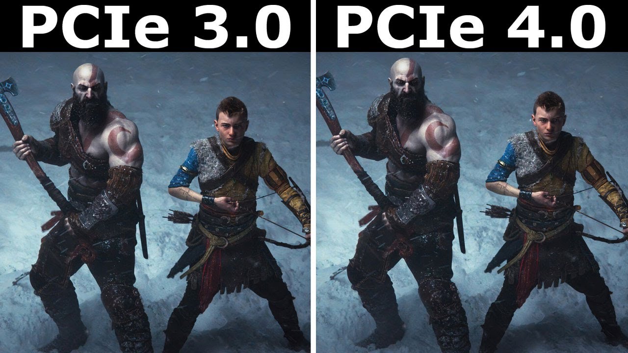 RTX 3050 - PCIe 3.0 vs PCIe 4.0 - How Big is the Difference? - YouTube