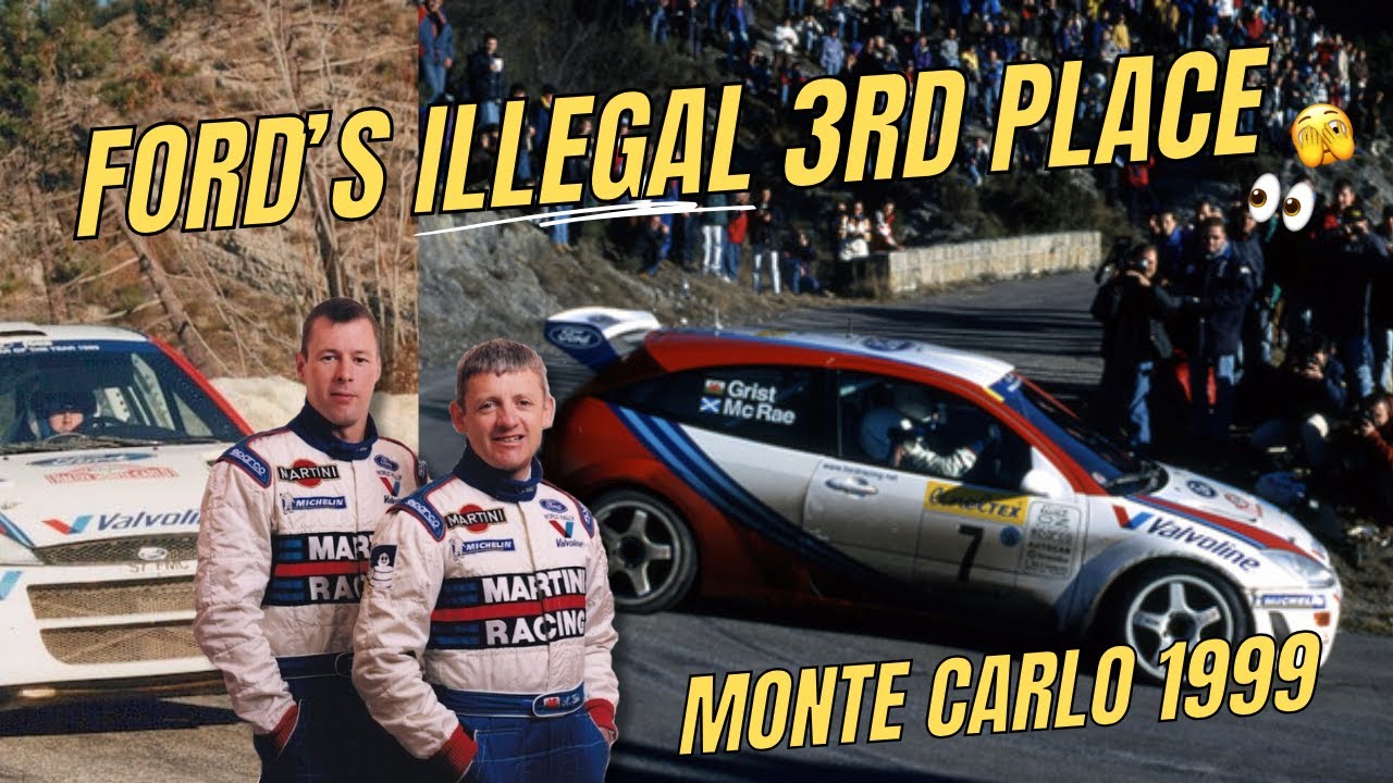 The Rally Monte Carlo that did NOT go to plan... 1999 Colin McRae ...