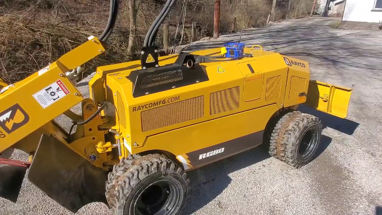 Rayco RG80 update - YouTube