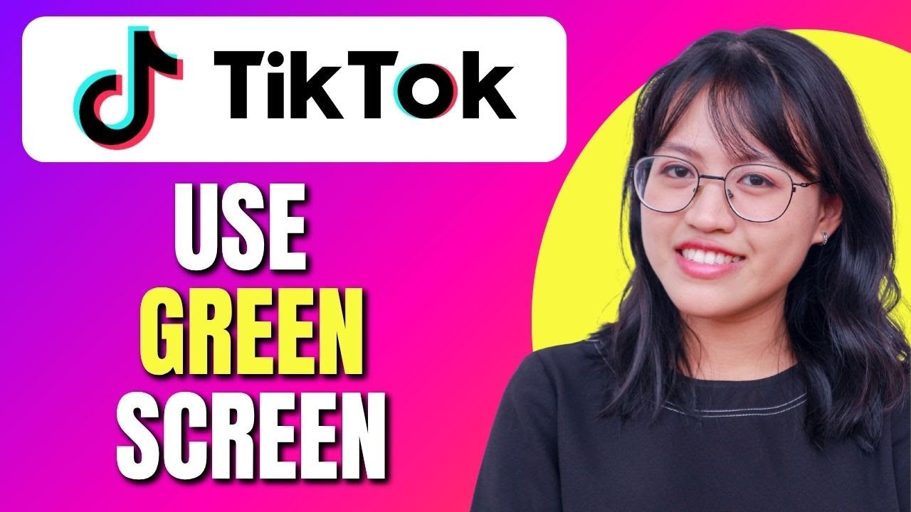 HOW TO USE GREEN SCREEN ON TIKTOK | EASY TUTORIAL - YouTube