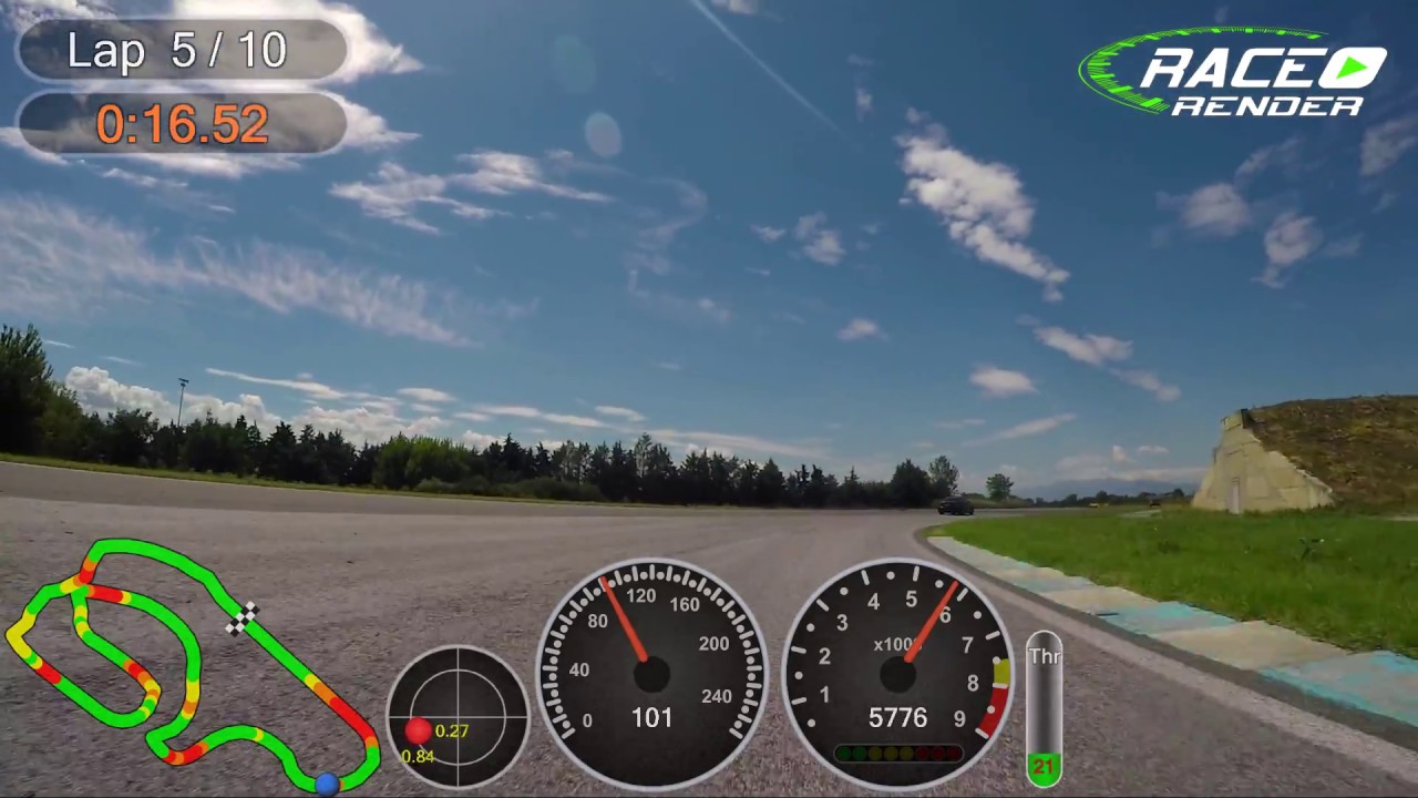 Serres Track Day - Full Lap - YouTube