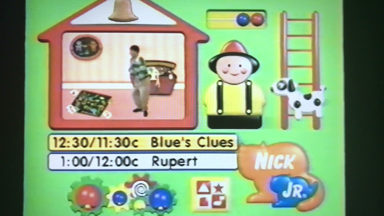 Nick Jr. Next Bumper (July 7, 1997 to October 3, 1997) - YouTube