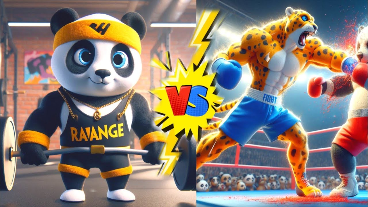 "Daddy Panda's Epic Revenge on the Cheetah: Showdown of the Century" #DaddyPanda #EpicRevenge ...